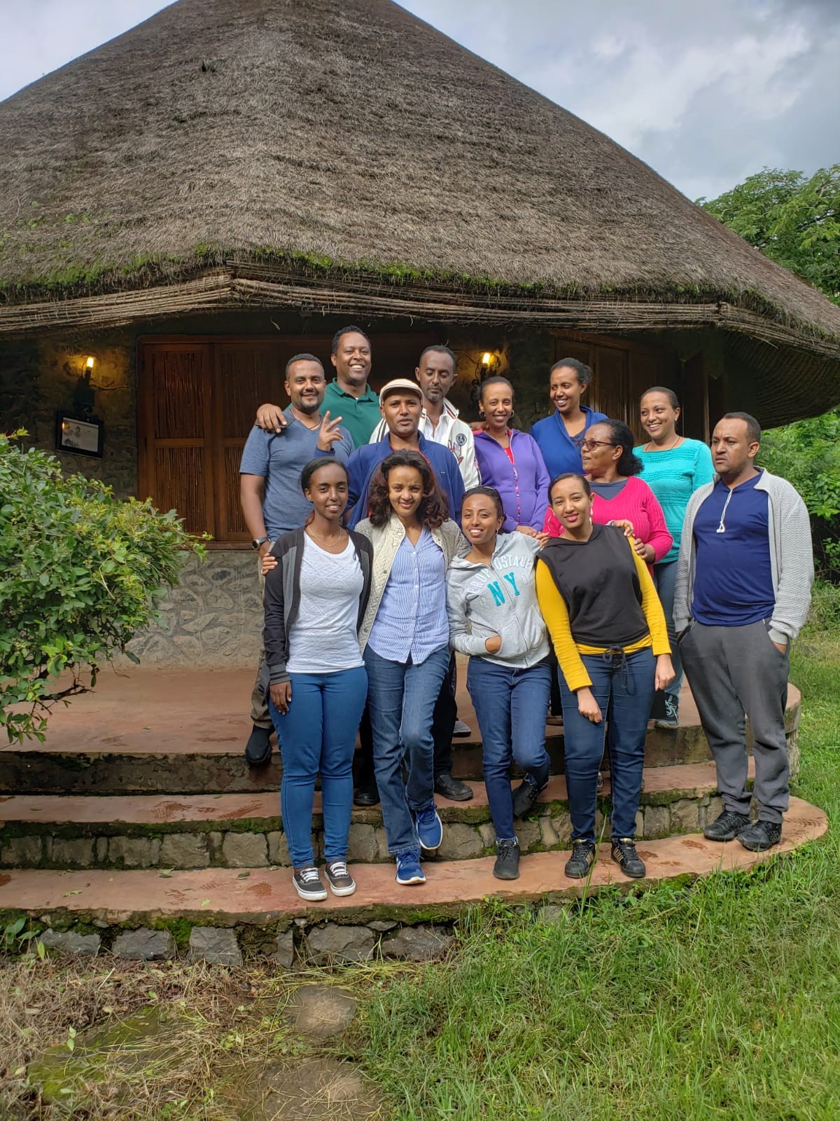 Negash Lodge Ethiopia: In the thickest and the shrubs gazed the Varvet ...